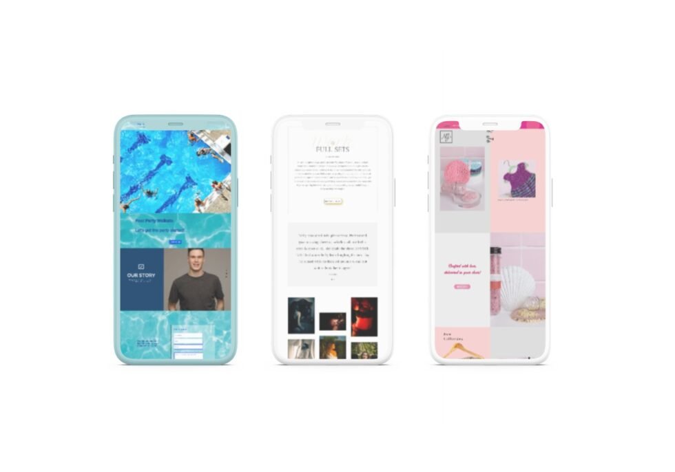 Website design/development | Immersive web designs