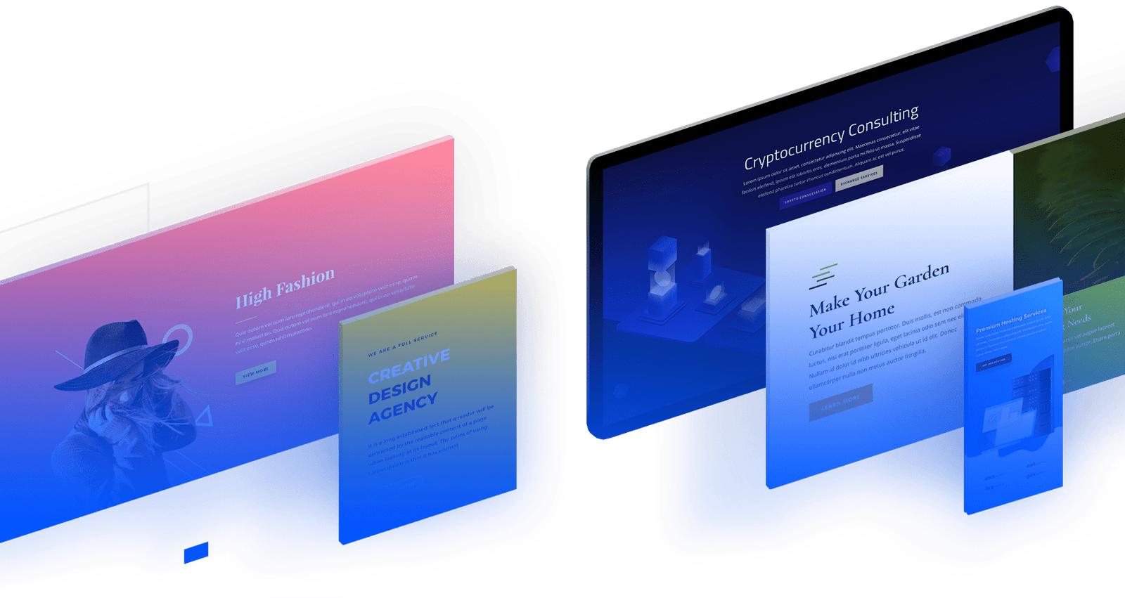 Website design/development | Immersive web designs